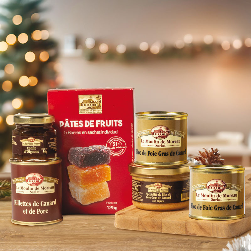 Coffret Foie Gras - Panier gourmand foie gras - Panier Périgord