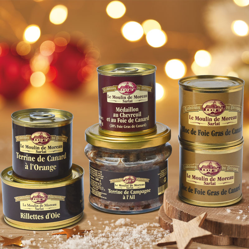 Coffret Foie Gras - Panier gourmand foie gras - Panier Périgord