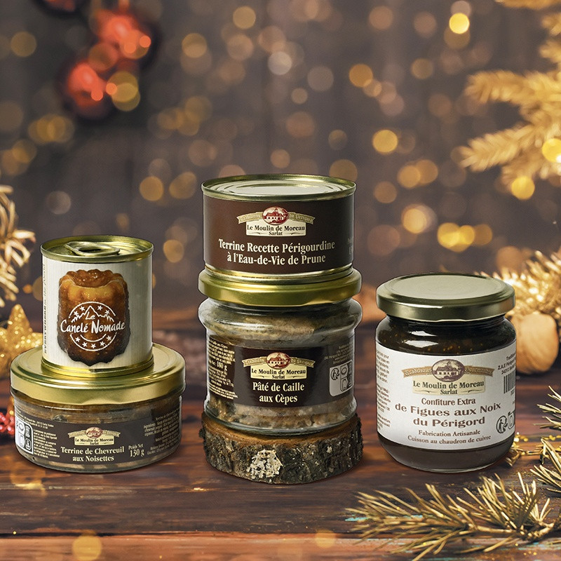 Coffret Foie Gras - Panier gourmand foie gras - Panier Périgord